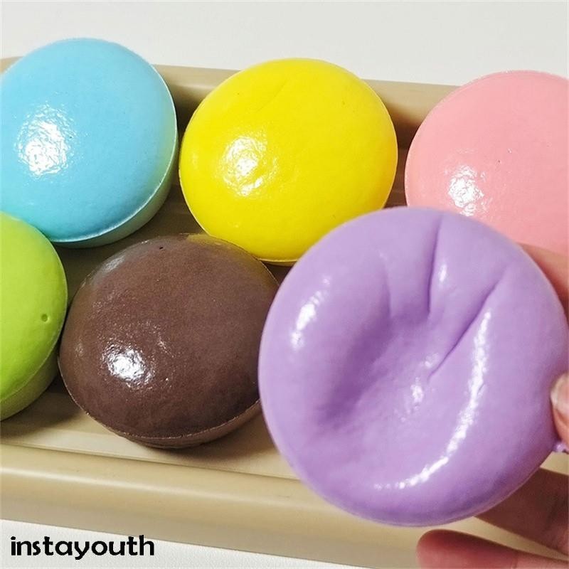 Squishy Slow Rising Fidget Toy Chocolate Sticky Toast Bread Tender Soft ...