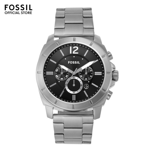 Fossil Men's Privateer Analog Watch ( BQ2757 ) - Quartz, Silver Case ...