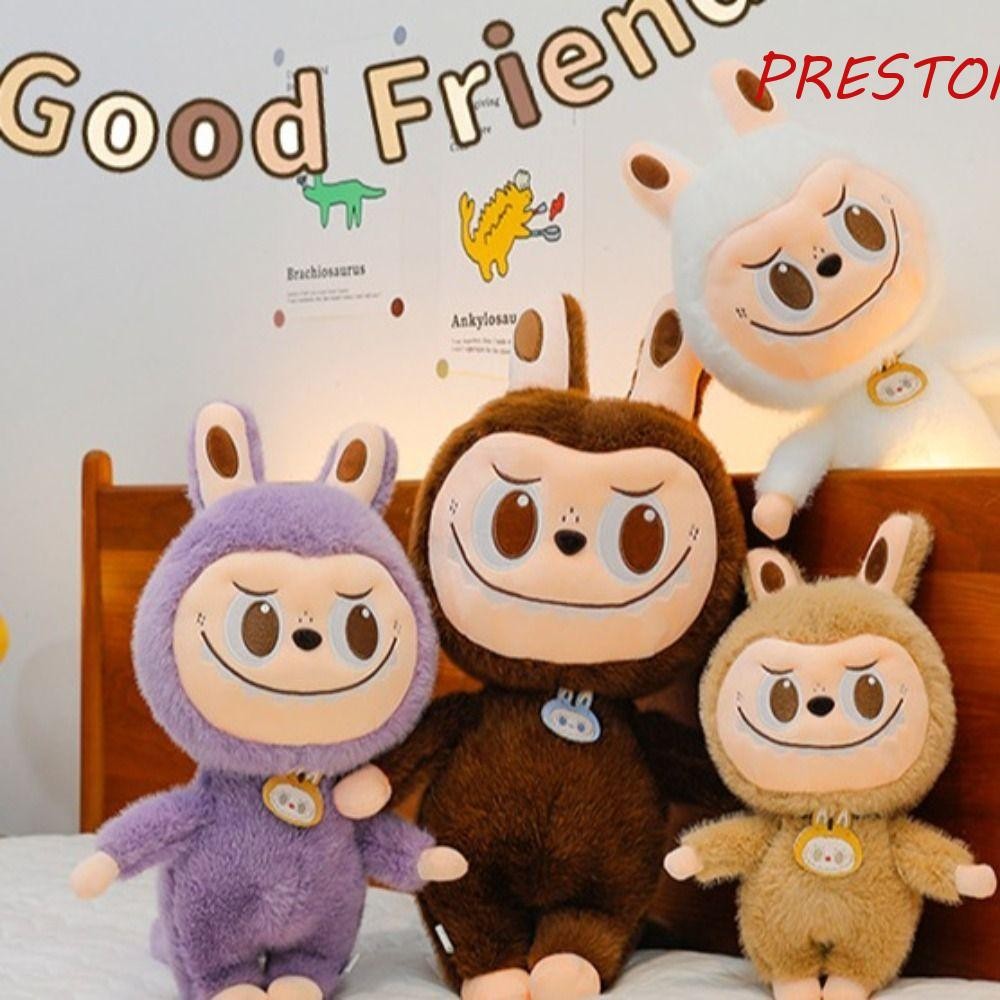PRESTON Labubu Plush Stuffed Doll, Capybara Pikachu Labubu Time Plush ...