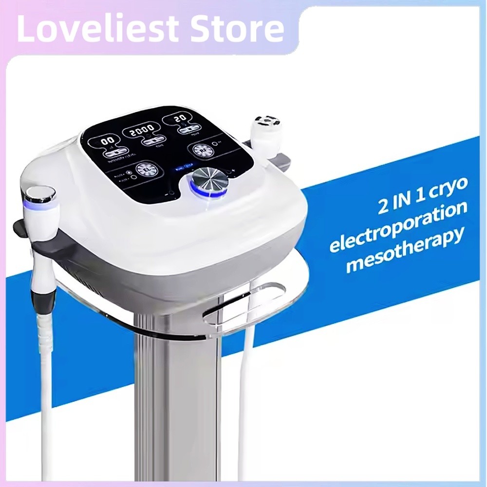 New Cryo Electroporation Mesotherapy Cooling Heating Skin Calming Ion ...