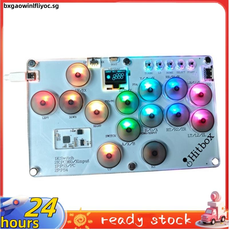 Hitbox Controller Arcade Fight Stick Joystick Keyboard SOCD No Delay ...