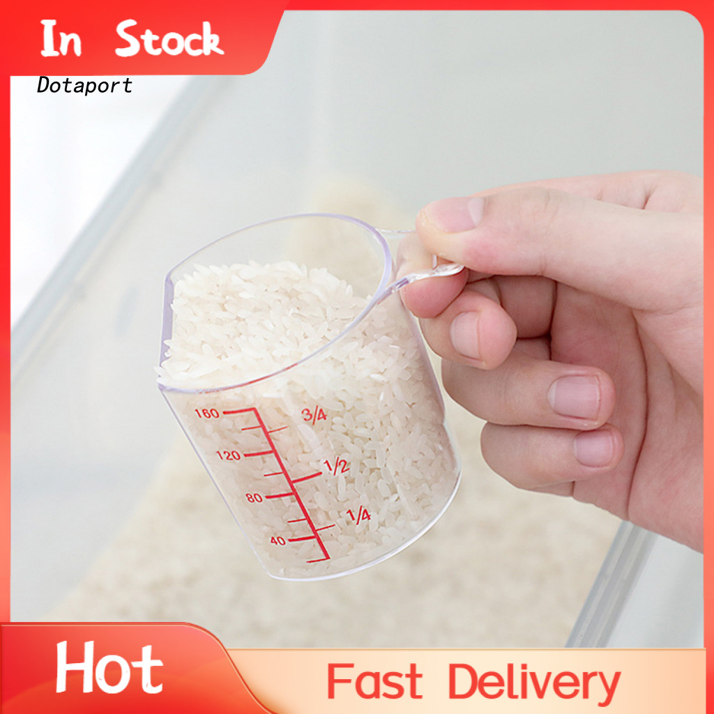 KDDT- Efficient Rice Scoop for Bag Precision Cooking Measuring Cup ...