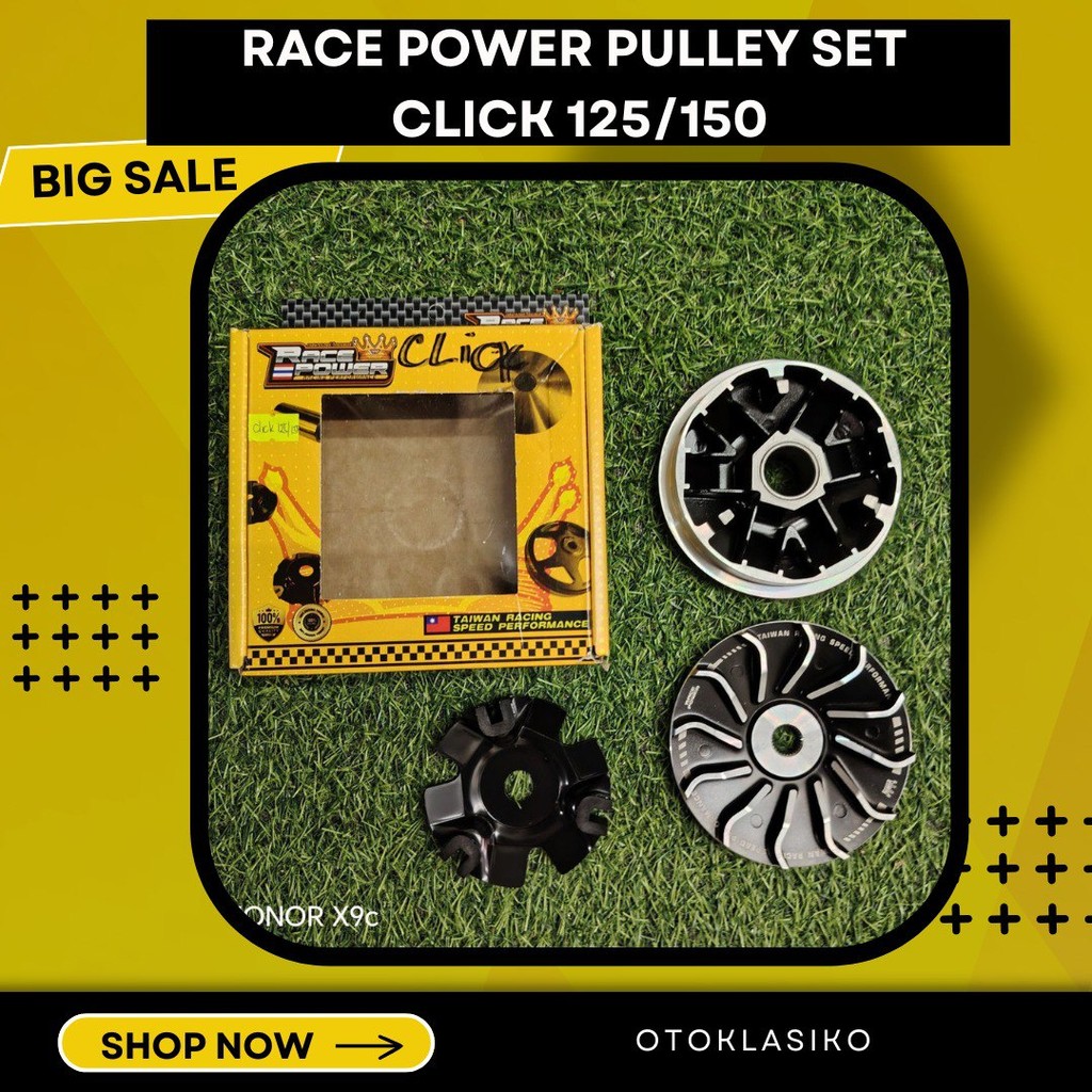 Race power pulley set for honda click 125 / 150cc | Shopee Singapore