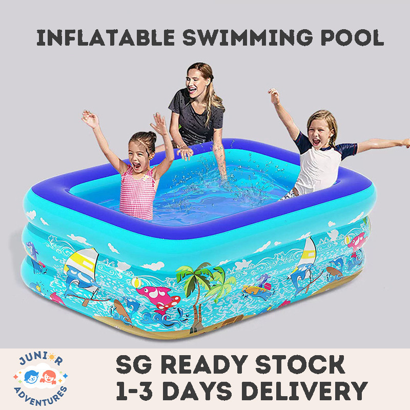 Kid’s Inflatable swimming pool Thickened home swimming pool baby ...