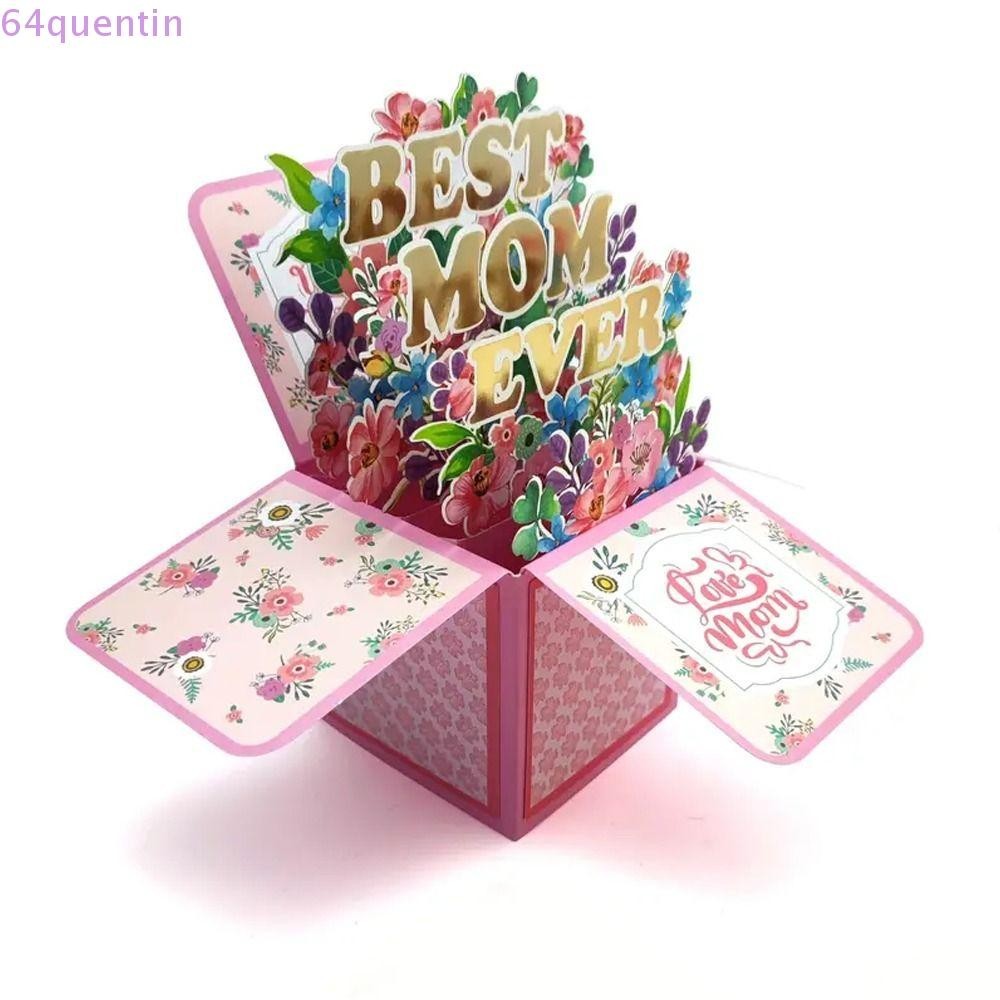 QUENTIN 3D Pop Up Birthday Greeting Card, Handmade Wishing Father's Day ...