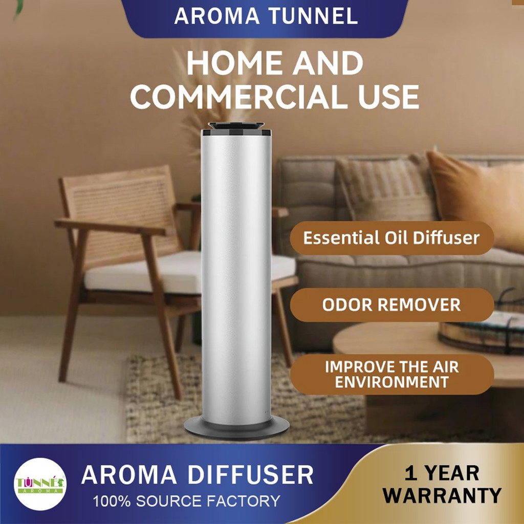 AROMA TUNNEL 500ML 5500Sqft Smart WiFi Essential Oil Diffuser Air ...