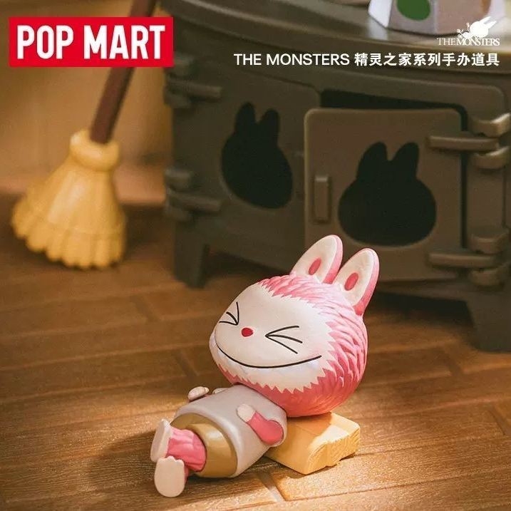 Official Authentic Pop Mart THE MONSTERS LABUBU Elf House Series New ...