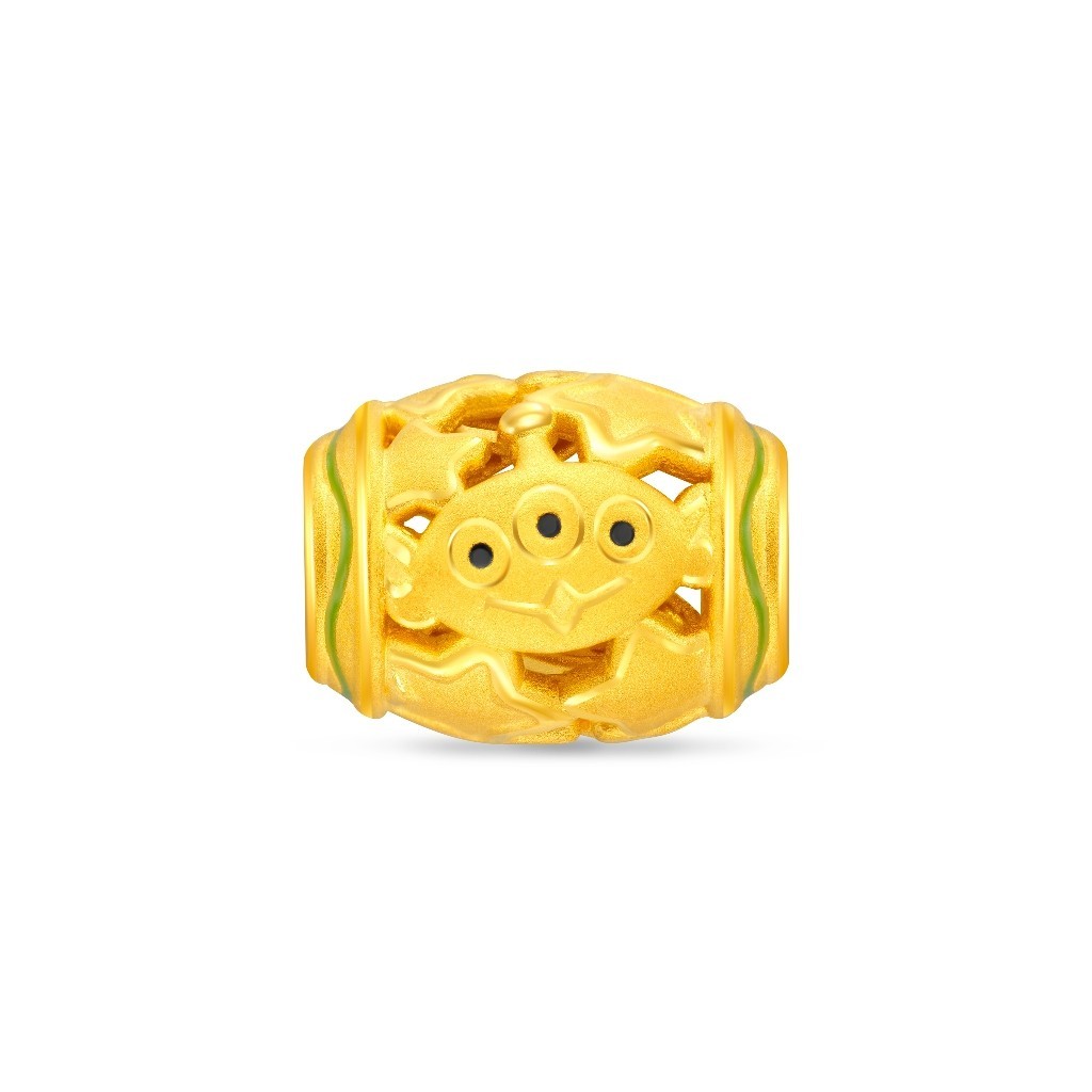 CHOW TAI FOOK Toy Story Collection 999 Pure Gold Charm - The Aliens ...