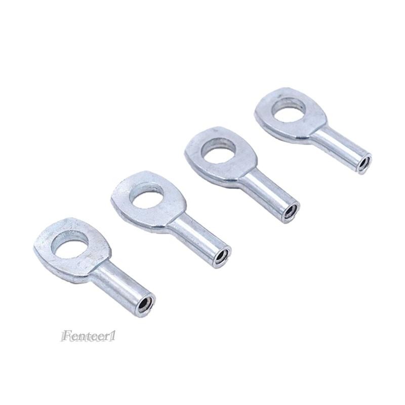 [Fenteer1] 10 Pack Steel Wire Rope Eyelets Terminal Fitness Steel Wire ...