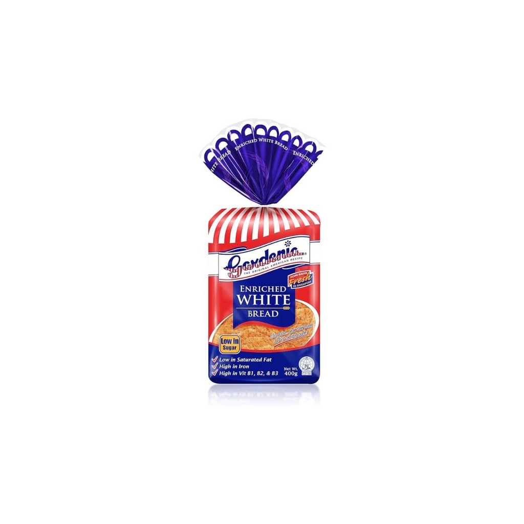 Gardenia Enriched White Bread 400g | Shopee Singapore