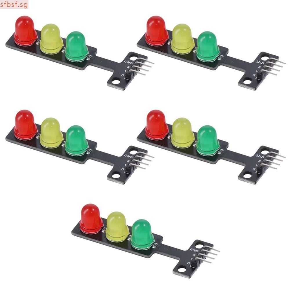 SFBSF Traffic Light Display Module, Red Yellow Green 5mm * 3 LED ...