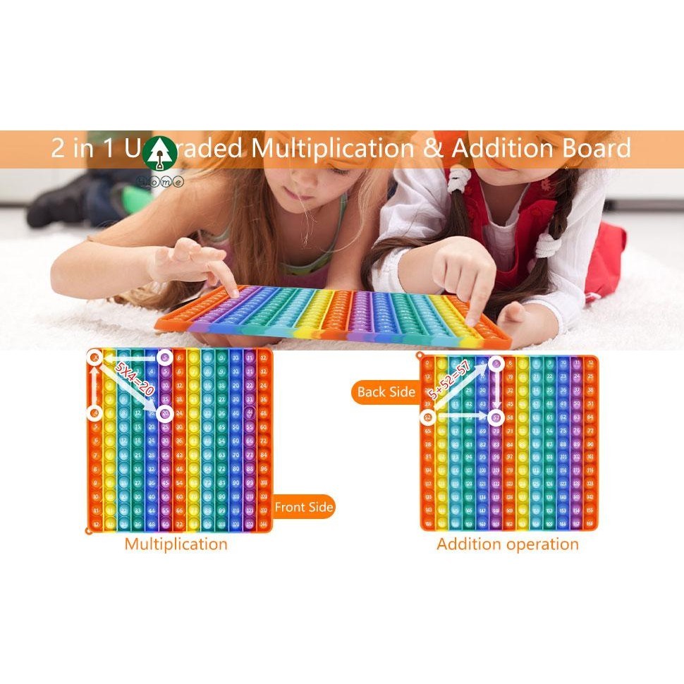 Multiplication Chart Math Games Pop Toys 12x12 Multiplication Table ...