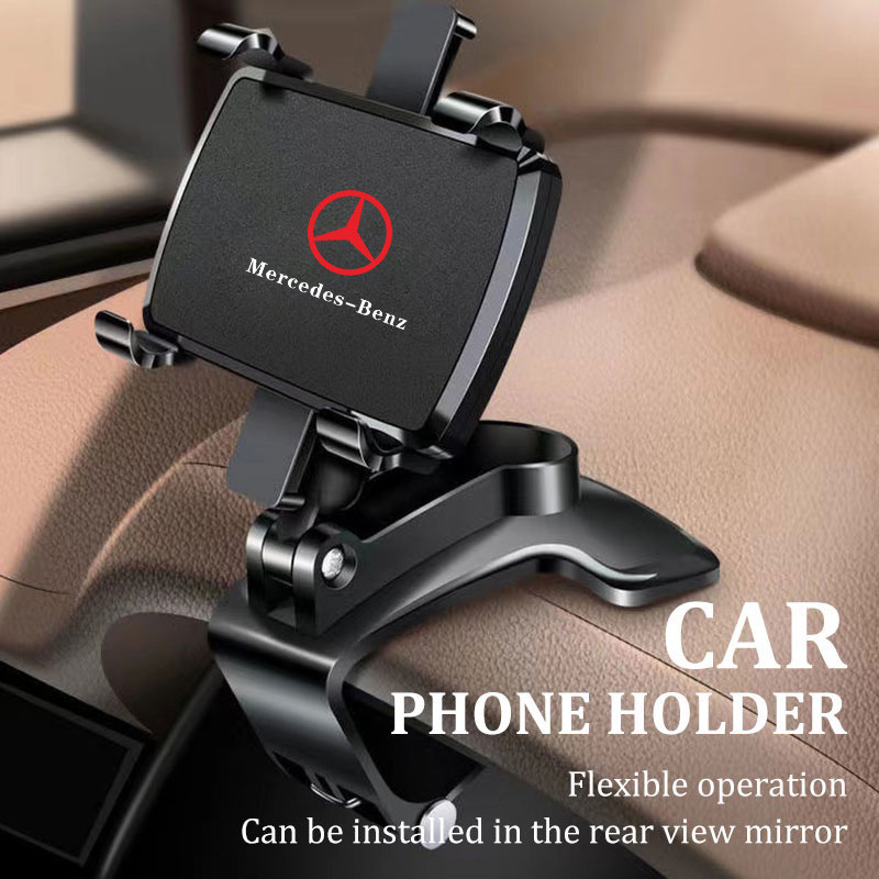 [Ready Stock] Dashboard Car Phone Holder 360º Car Rearview Mirror Mount ...