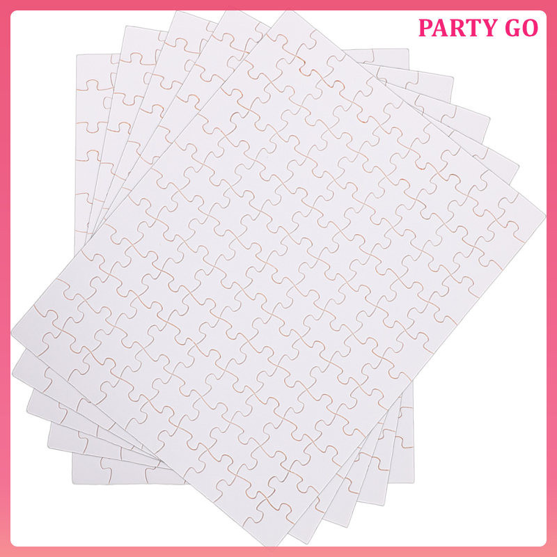 5 Sheets Invisible Puzzle Blank Puzzles Sublimation Hot Pressing Plane ...