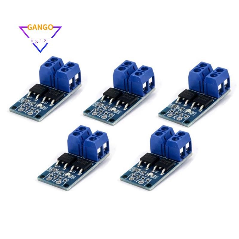 5PCS 15A 400W DC 5V-36V Dual High-Power Dust Collector MOS FET Trigger ...