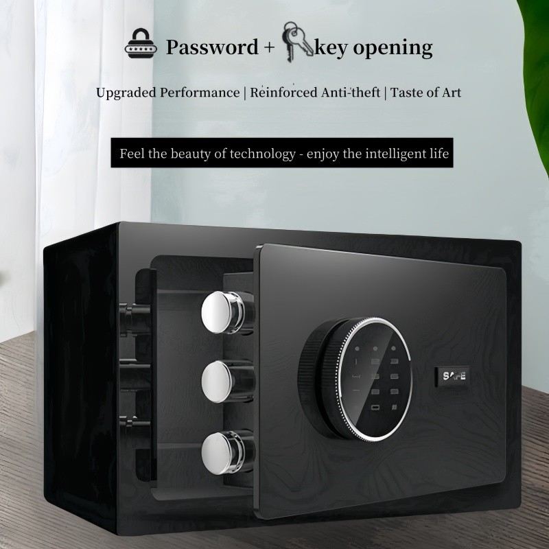 【SG Seller】Safe Box Digital Security Anti Theft Safe Box Password & Key ...