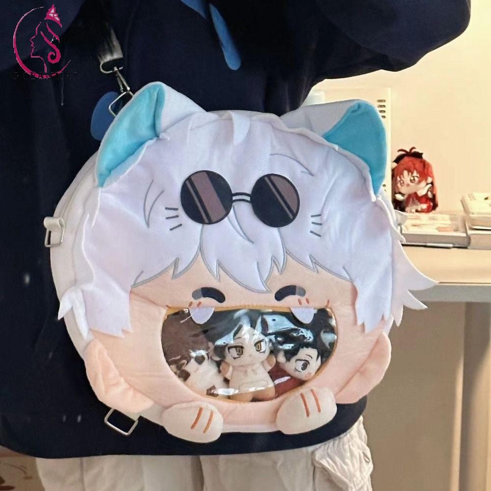 OCEANMAP Jujutsu Kaisen Bag, Japanese Anime Kawaii Satoru Gojo Itabag ...