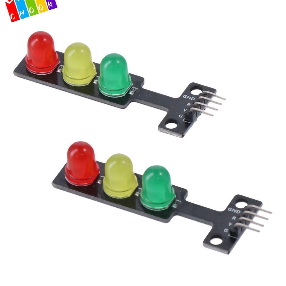 CHAAKIG LED Traffic Light Module, Mini 5mm * 3 Traffic Light Display ...