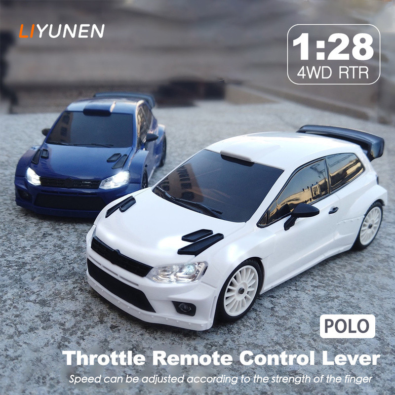 LDRC 1/28 4WD RC Drift Car MINI RTR Full Proportional Speed Adjust Off ...