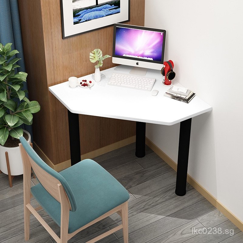 9U Custom Home Computer Desk Corner Design for Small Apartments L Mini ...