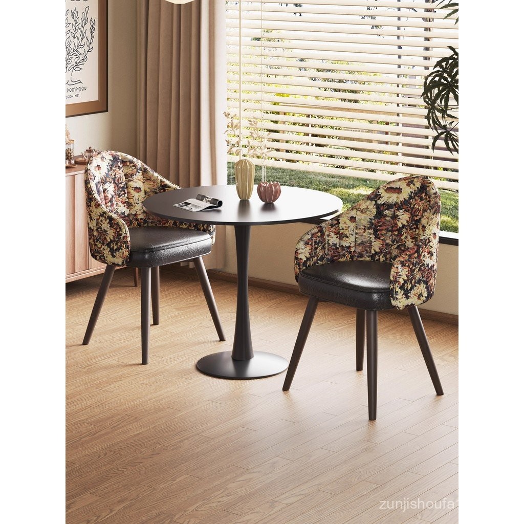 Vintage Negotiation Table and Chair Set for Office Reception, Beauty ...