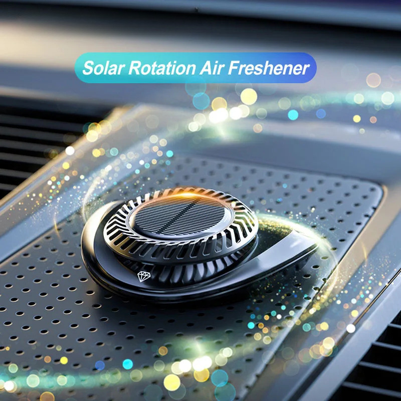 Solar Energy Car Perfume Wireless Smart Car Aroma Diffuser Long Lasting ...