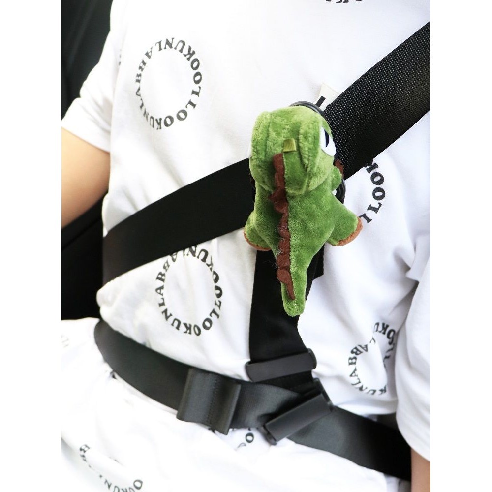 Car Child Seat Belt Adjuster Protective Cover Cartoon Car Baby Anti ...