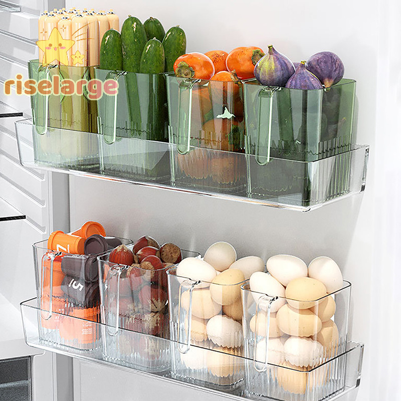 [RiseLargeS] Refrigerator Side Door Storage Box Food Vegetable Fruit ...