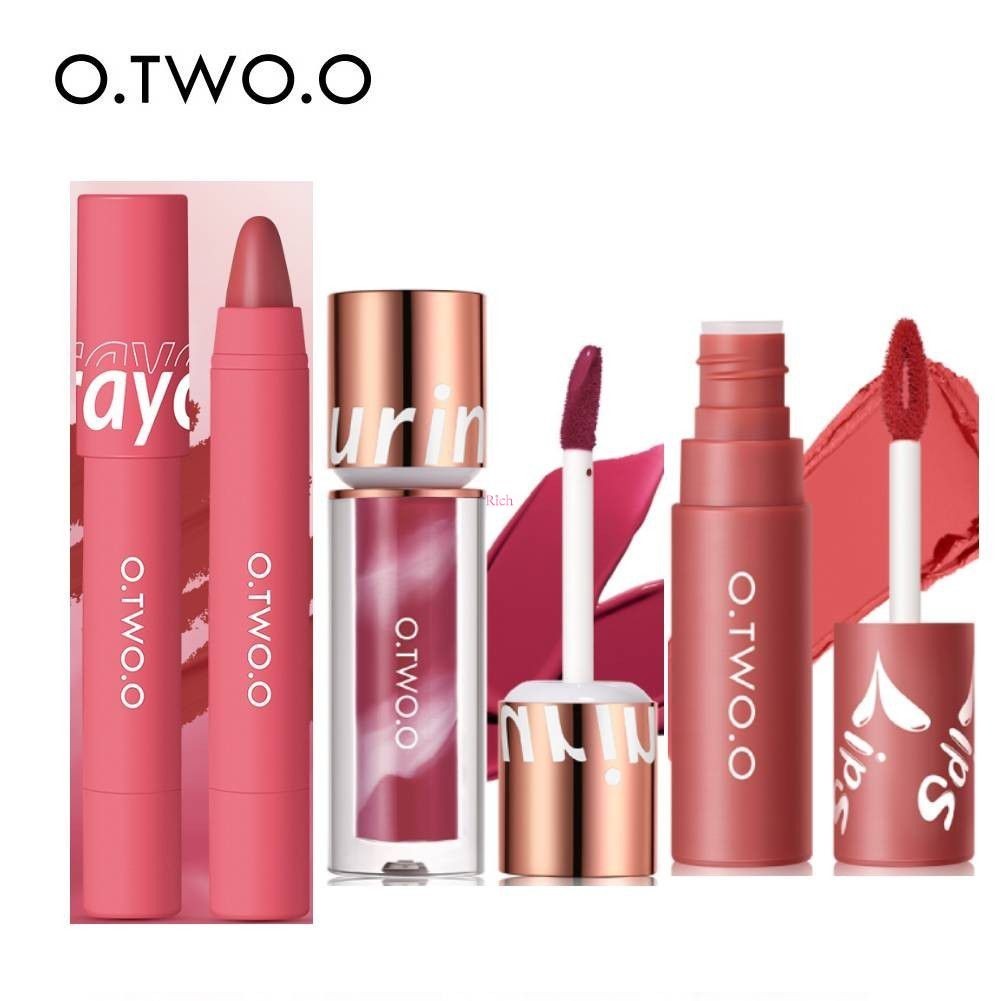 O.two.o Lipstick Light Mist Long-lasting Waterproof Non-sticky ...