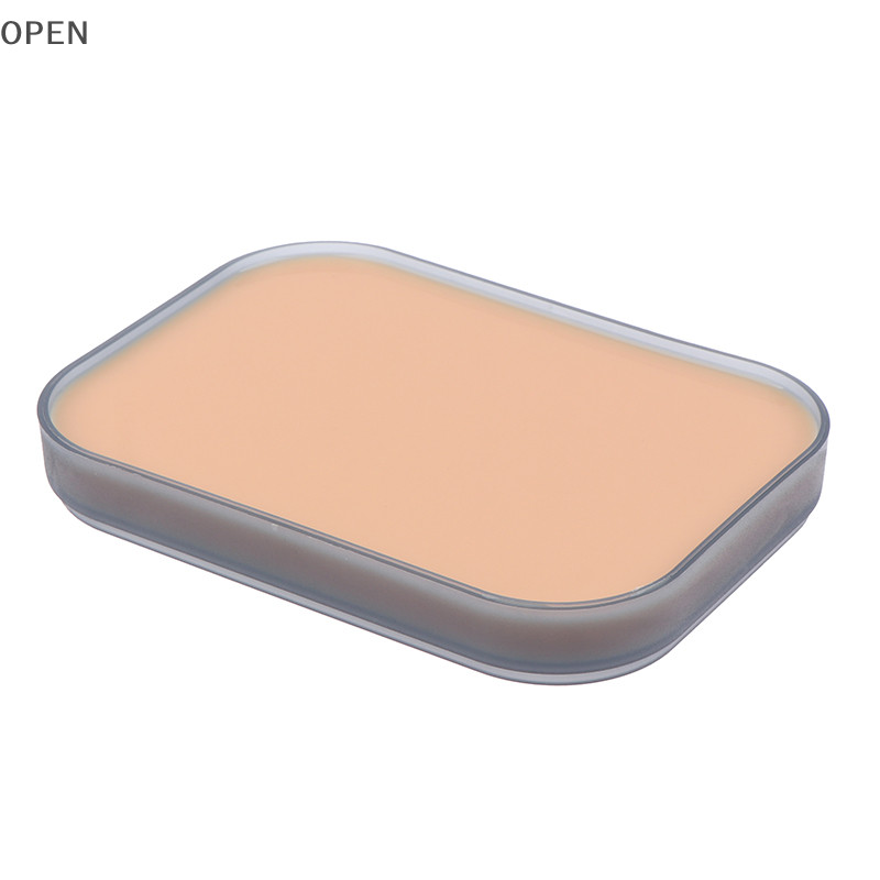 OP Silicone Fake Human Skin Model Suture Practice Pad Surgical Train ...