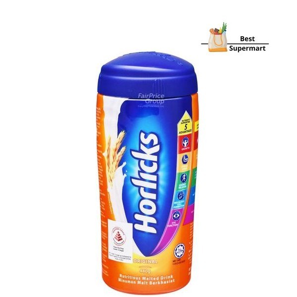 Horlicks Instant Malted Powder Original 440g | Shopee Singapore