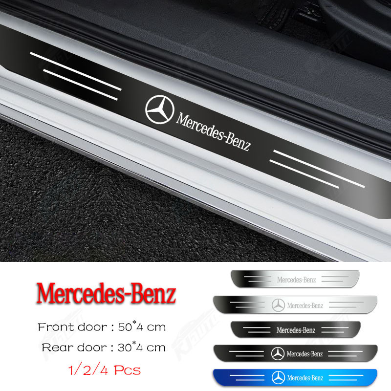 Mercedes Benz High-End Custom Metal Sill Protector Scratch-Resistant ...
