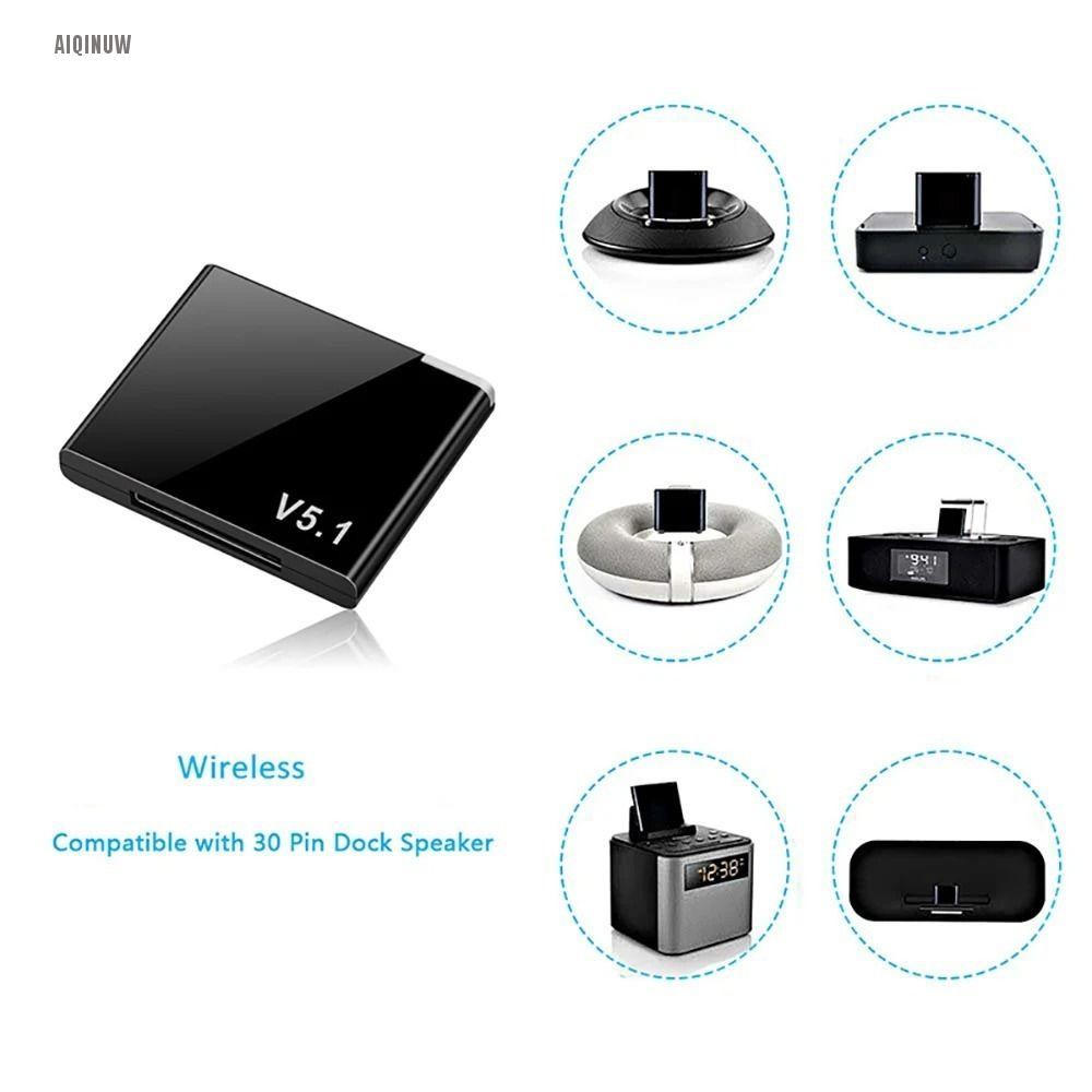 AIQINUW 5.1 Audio Receiver, Wireless Bluetooth 5.1 Bluetooth Wireless ...