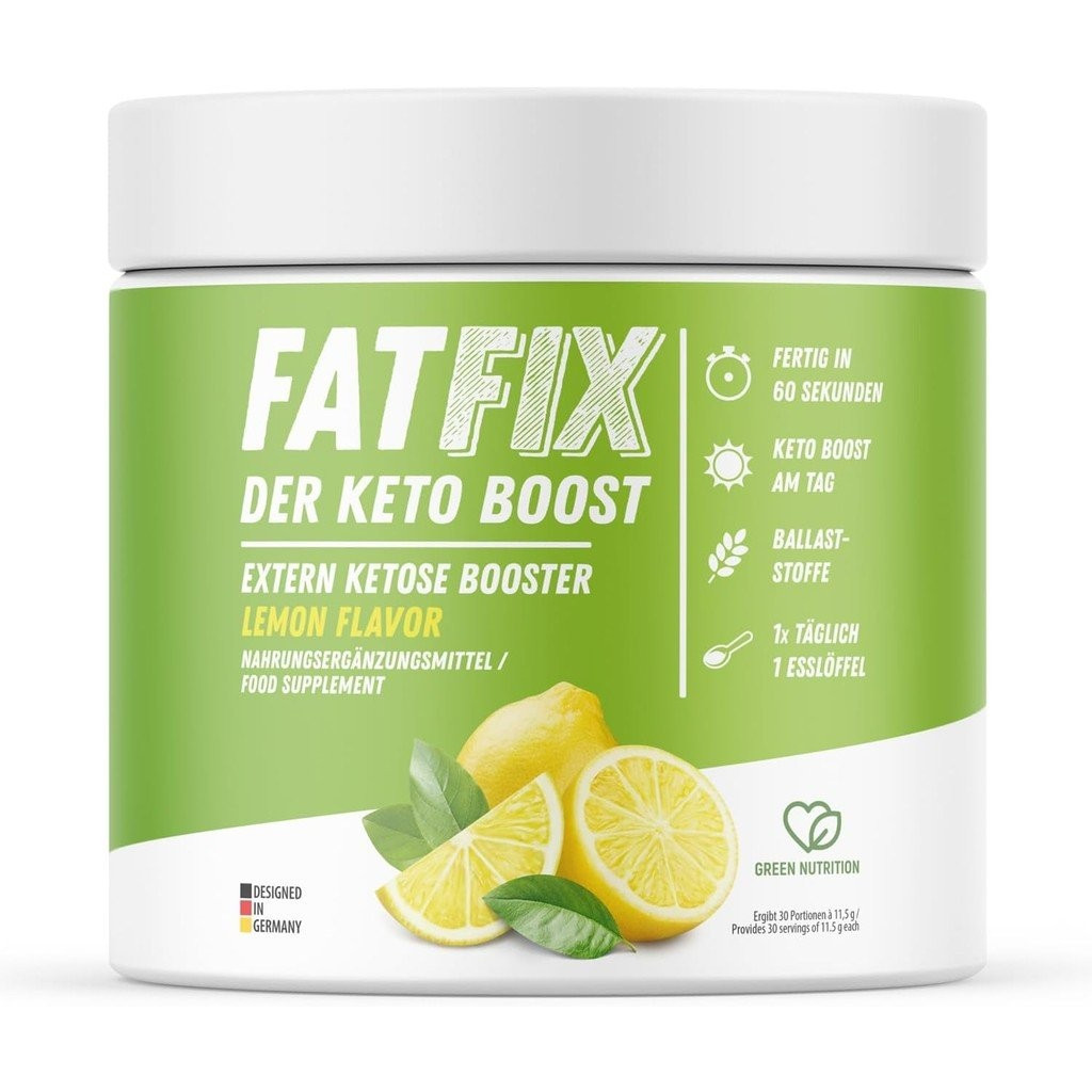 Fatfix Keto Boost External Ketosis Booster Fastfix with Lemon Flavour ...