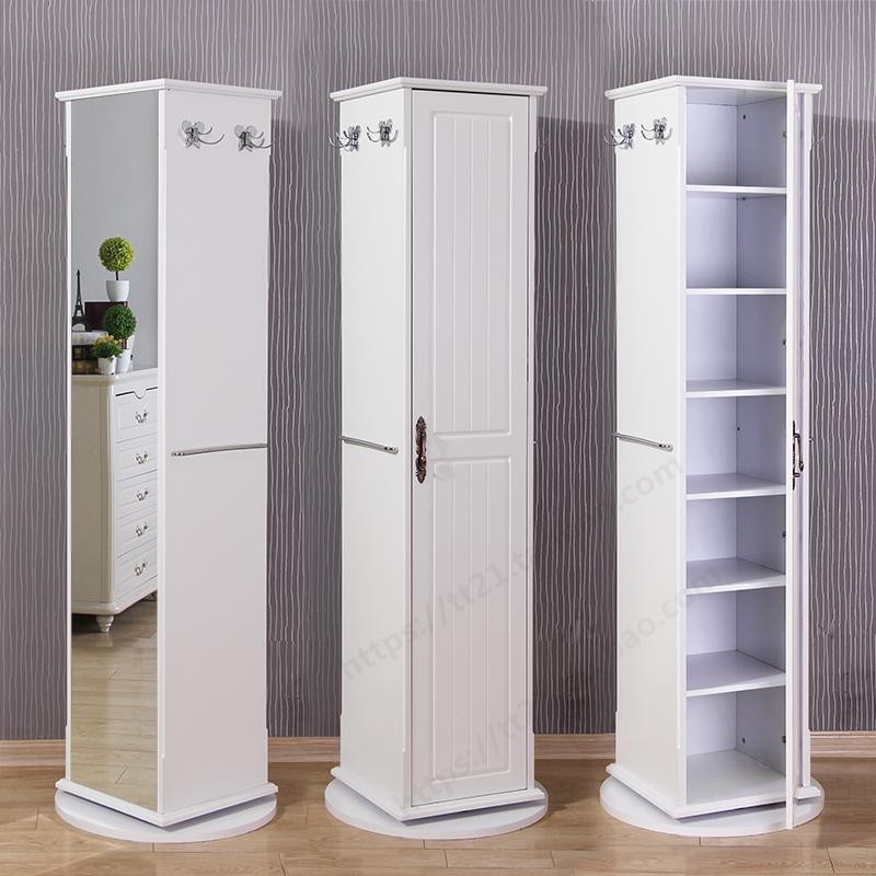 Dressing Mirror Rotating Floor Mirror360Degree Rotating Mirror Home ...