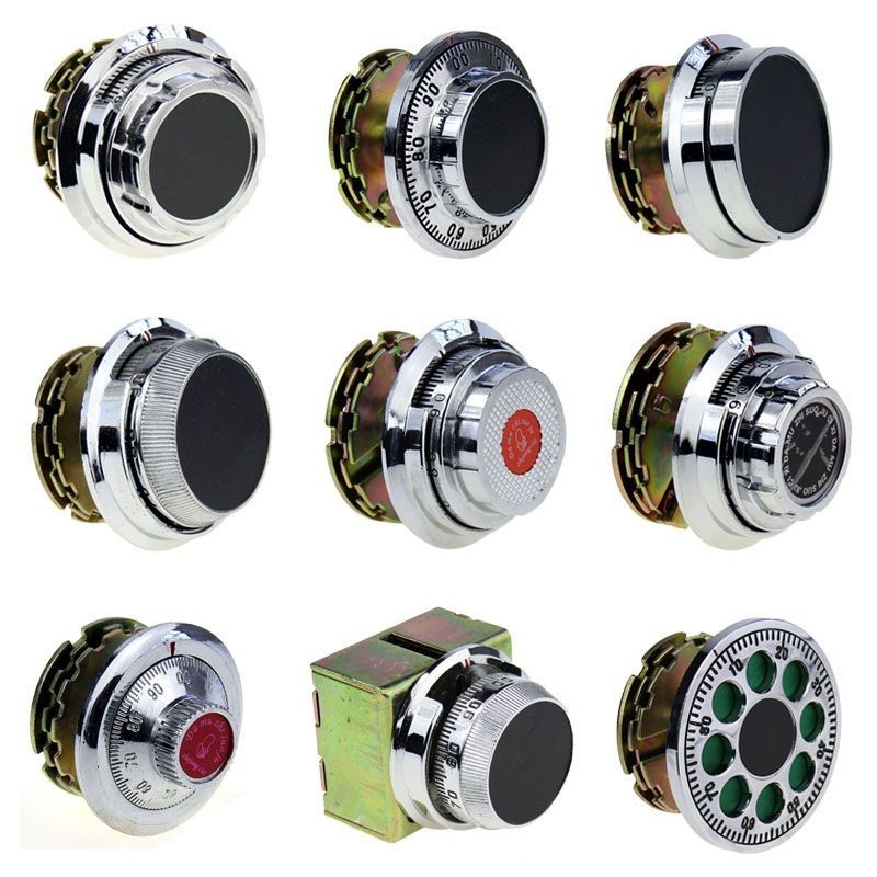 Old-fashioned Safe Mechanical Combination Disc Lock Turntable Lock Code ...
