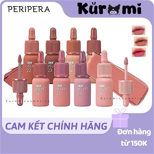 [Peripera] Ink Velvet Peripera Peripera Matte Lipstick Ink Velvet Nude ...