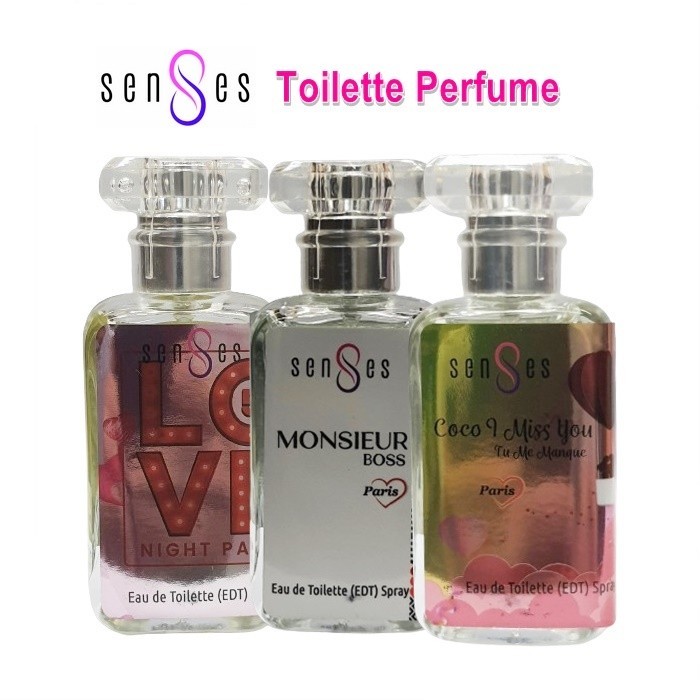 Senses -Eau De Toilette Perfume 30ml | Shopee Singapore