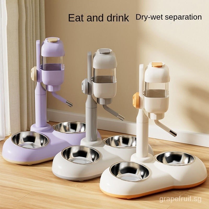 Automatic Dog Automatic Dog Bowl Cat Mouth Wet-Proof Feeder Water ...