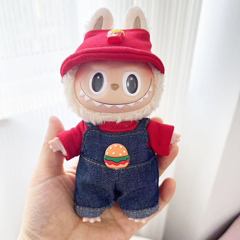 LABUBU Macaron Labubu V1 Doll Clothes Set Labubu Clothes Accessories ...
