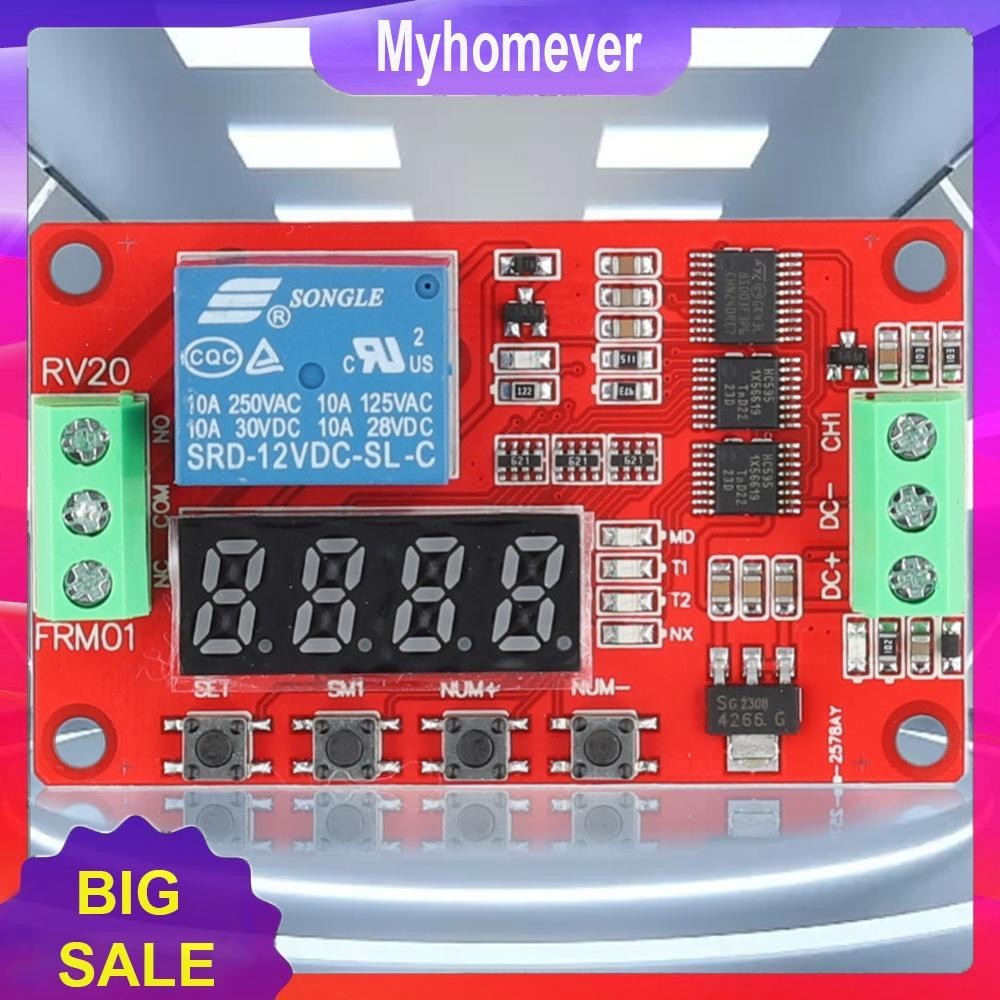FRM01 Infinite Loop Relay Module DC 5V 12V 24V Automation Delay Loop ...