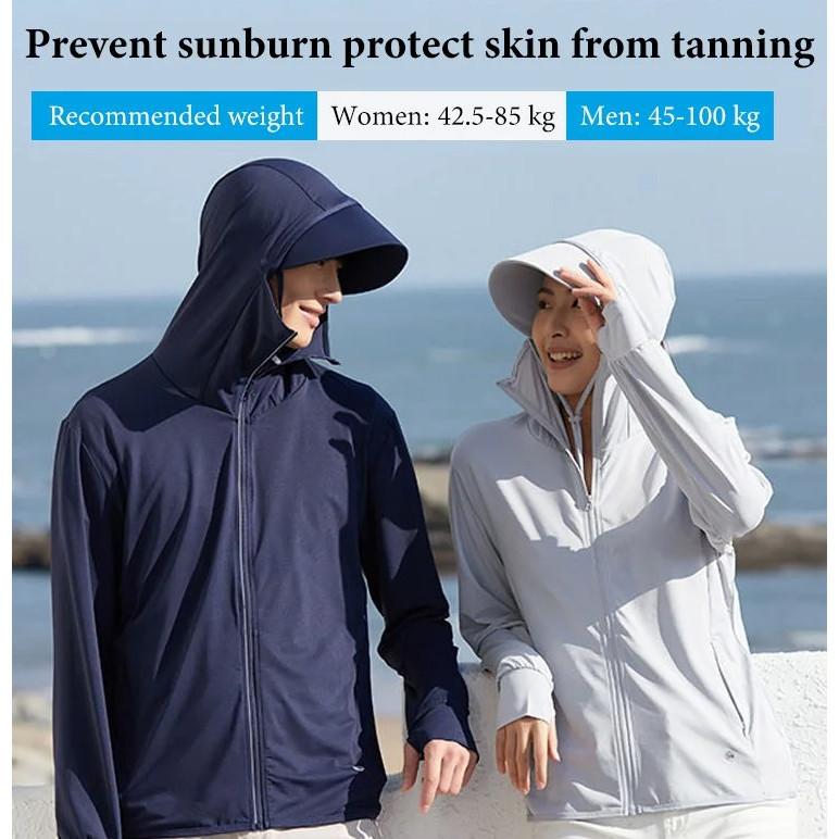 【Sun protection/shade】Detachable large brim outdoor couple sun ...