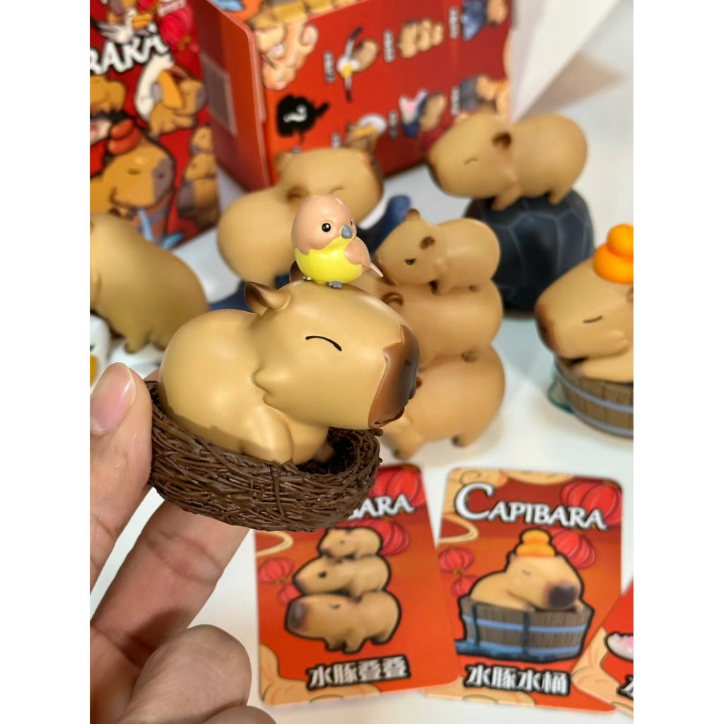 Animal Planet Kapibara Capybara Mystery Box Figure Desktop Decoration ...