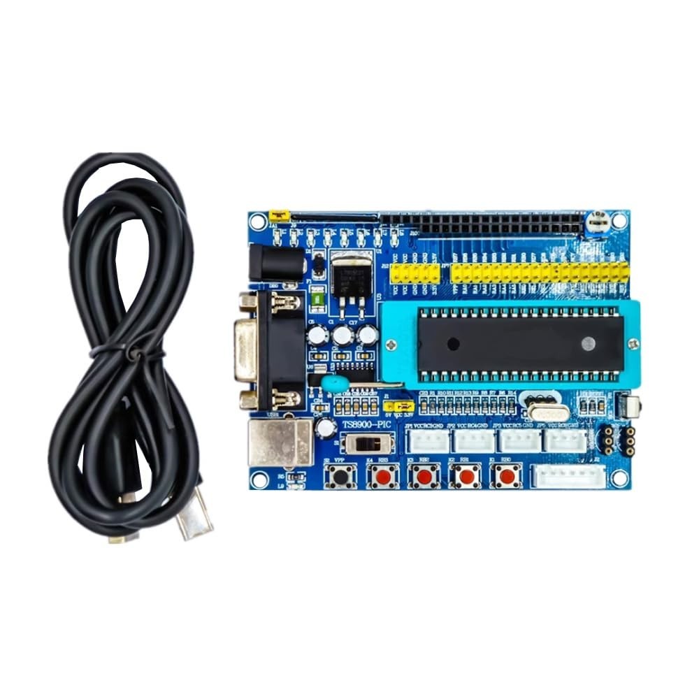 PIC system board PIC16F877A PIC microcontroller experimental board | Shopee Singapore