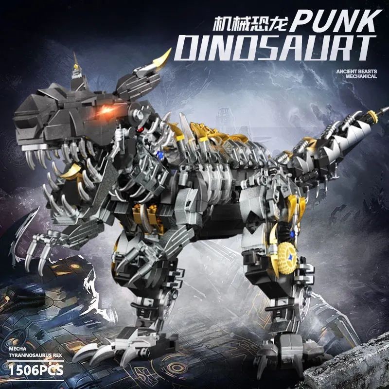Compatible with Lego Mechanical Tyrannosaurus Rex Dinosaur Building ...
