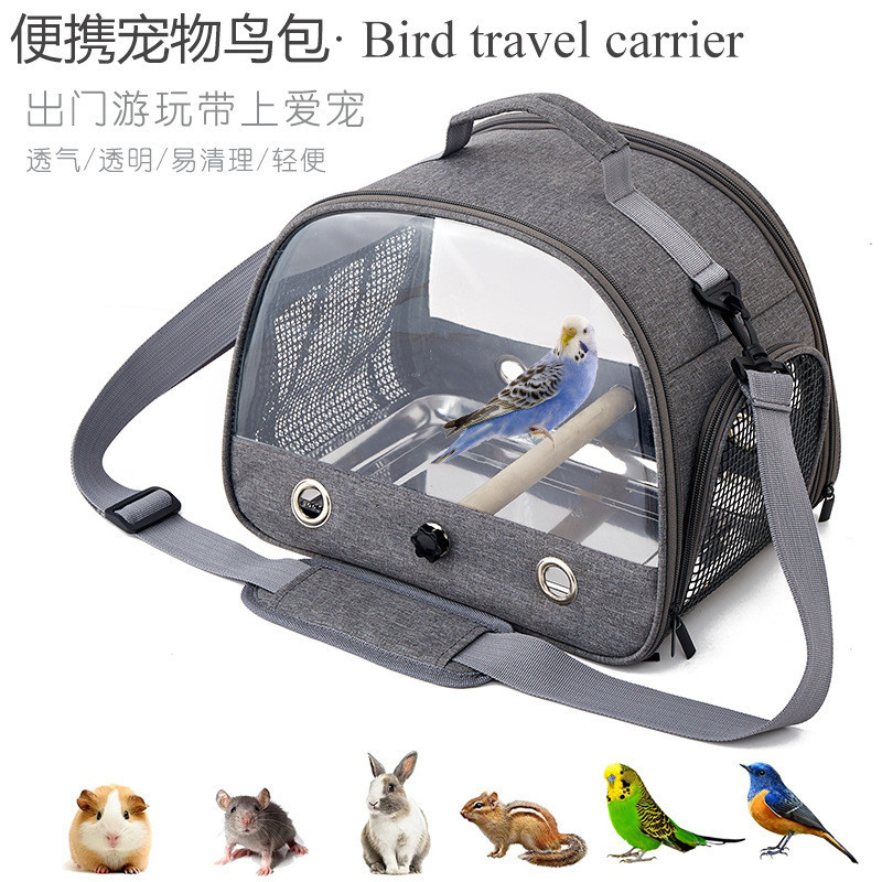Portable Bird Bag Out Foldable Birdcage Oxford Cloth Bird Bag Parrot ...