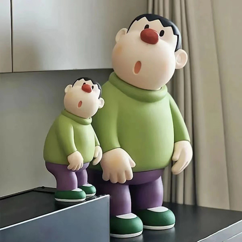 Doraemon Cute Model Fat Tiger Jilan Doraemon Nobita Japanese Animation ...