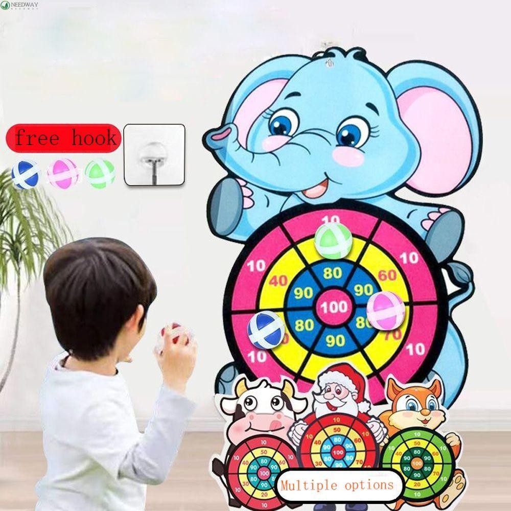 NEEDWAY Dart Board Game Montessori Classic Interactive Throw Dartboard ...