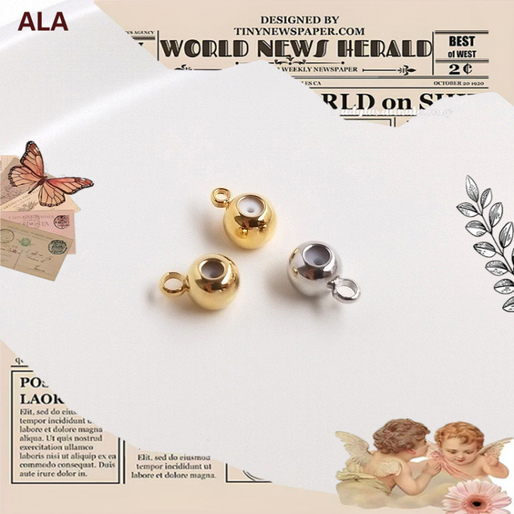 💖DIY charms💖18KGilded14KLight Gold Color Protection with Rings Silicone ...