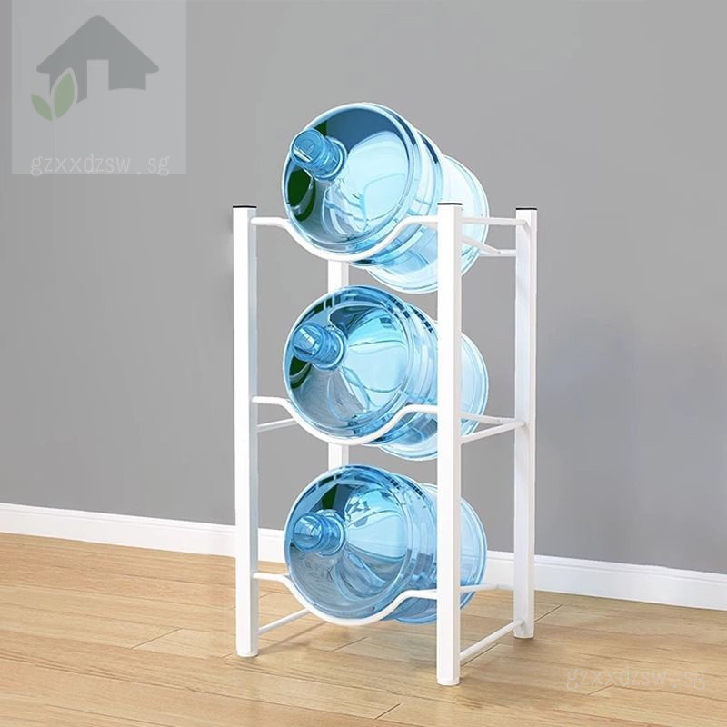Multi-layer drinking water bucket rack barreled water stand on the ...